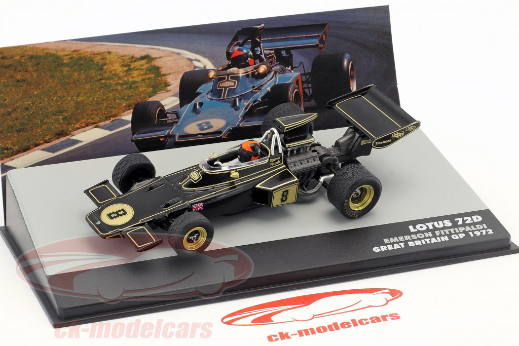Altaya 1:43 E. Fittipaldi Lotus 72D #8 Sieger British GP Formel 1 ...