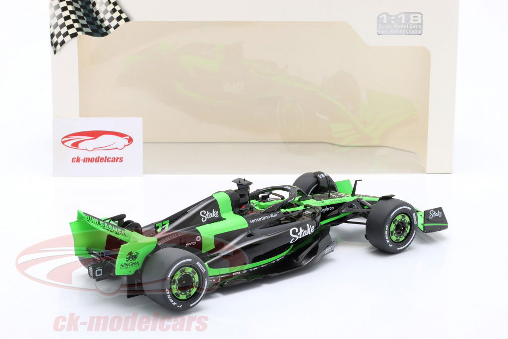 Solido 1:18 KICK Sauber C44 Showcar Version #77 Formel 1 2024 S1811104 Modellauto S1811104 ...