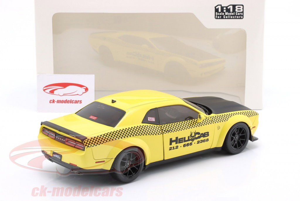 Solido 1:18 Dodge Challenger SRT Hellcat Redeye Widebody New York ...