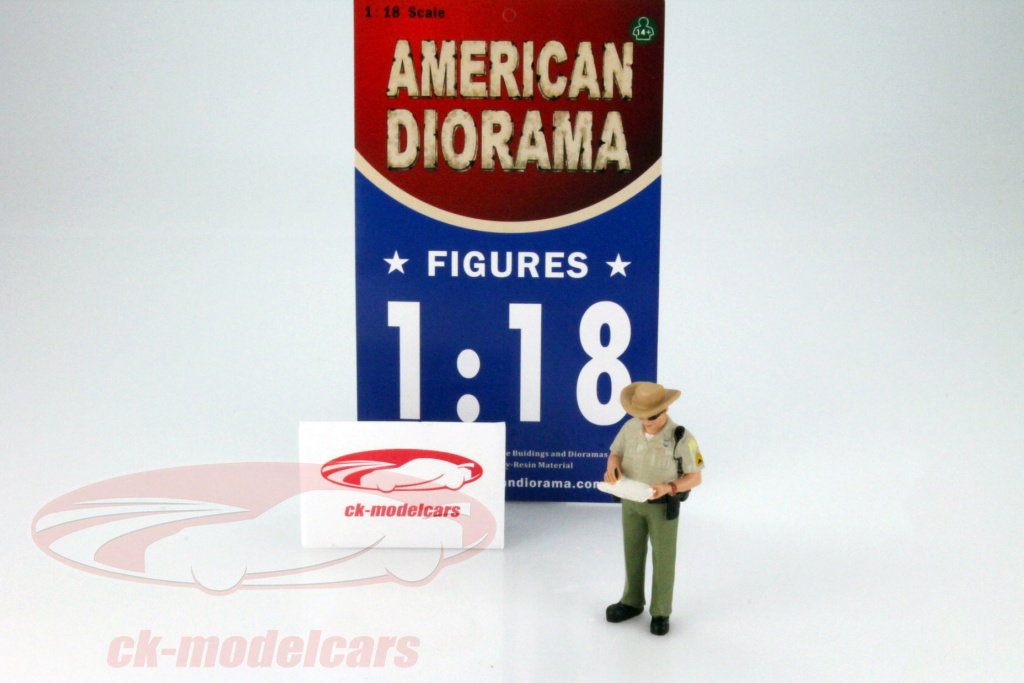 American Diorama 1:18 Sheriff Dave Figure AD-51588 model car AD-51588 ...