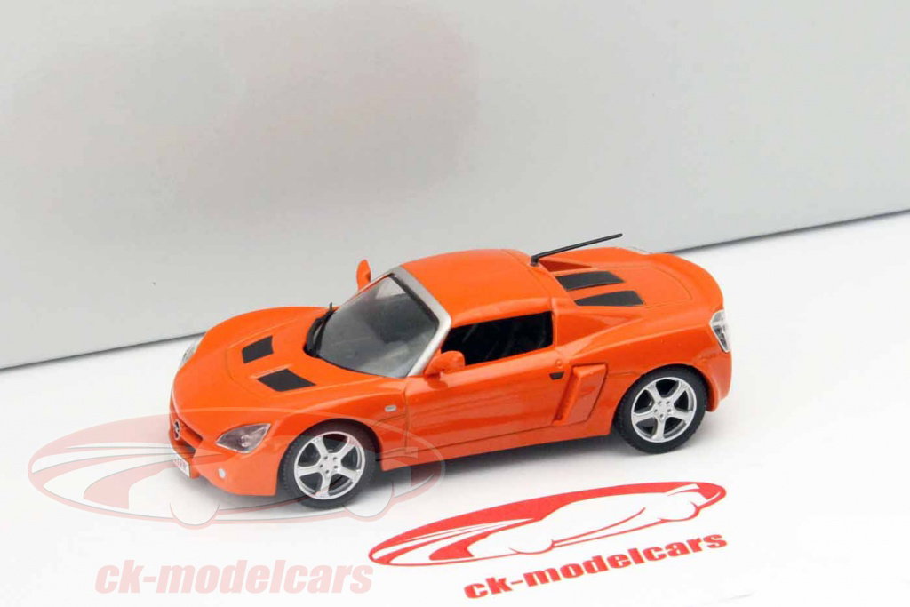 Altaya 1:43 Opel Speedster orange MAG EF67 model car MAG EF67