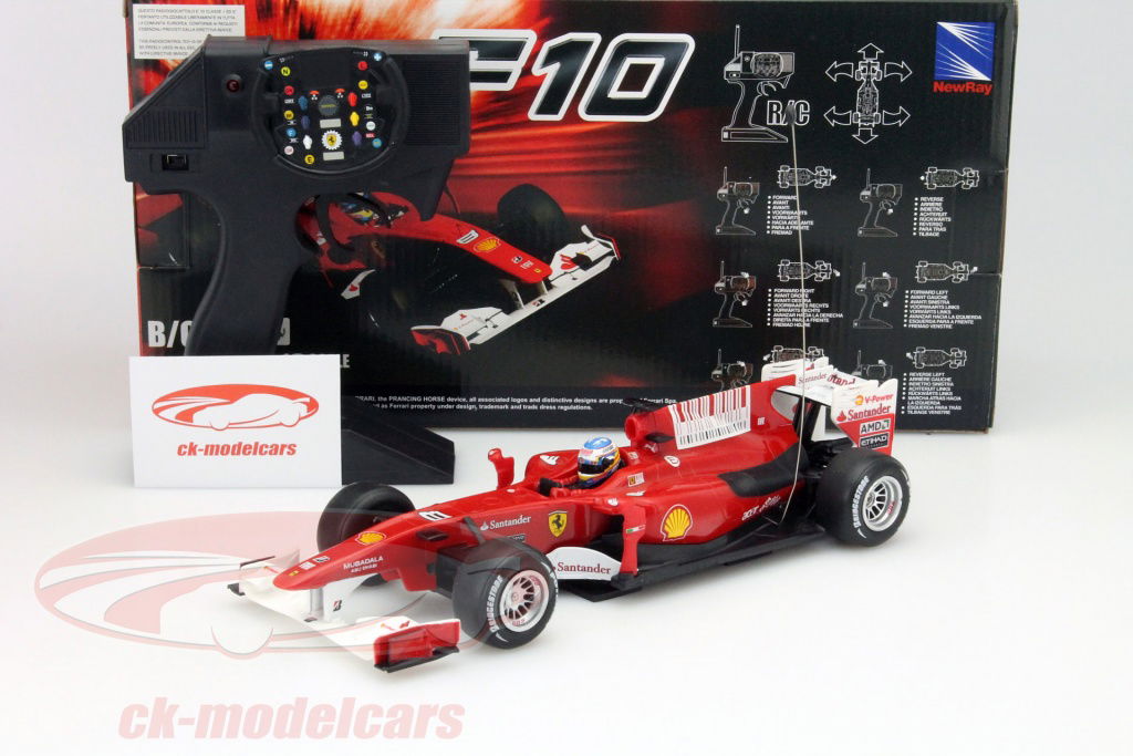 NewRay 1:18 Fernando Alonso Ferrari F10 #8 Formula 1 2010 New Ray RC ...