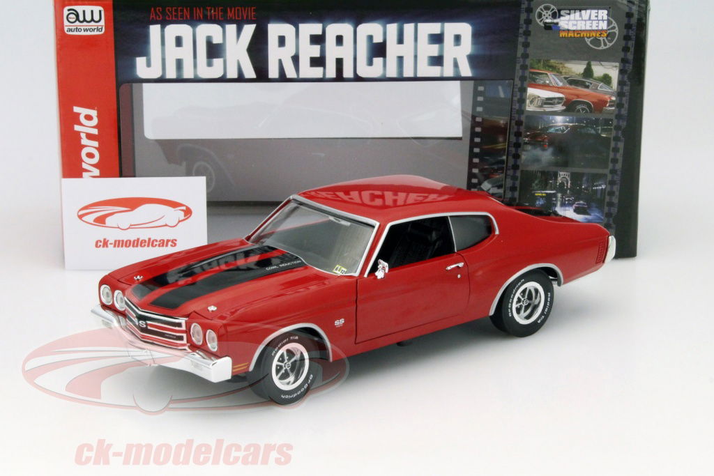 AutoWorld 1:18 Chevrolet Chevelle SS out the Movie Jack Reacher 2012 ...