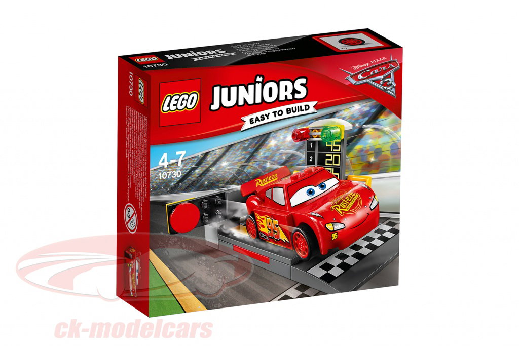 LEGO® Juniors Lightning McQueens Beschleunigungsrampe 10730 Modellauto ...