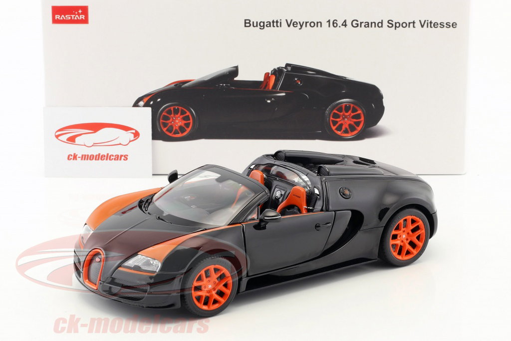 Bugatti Veyron Super Sport Naranja Y Negro