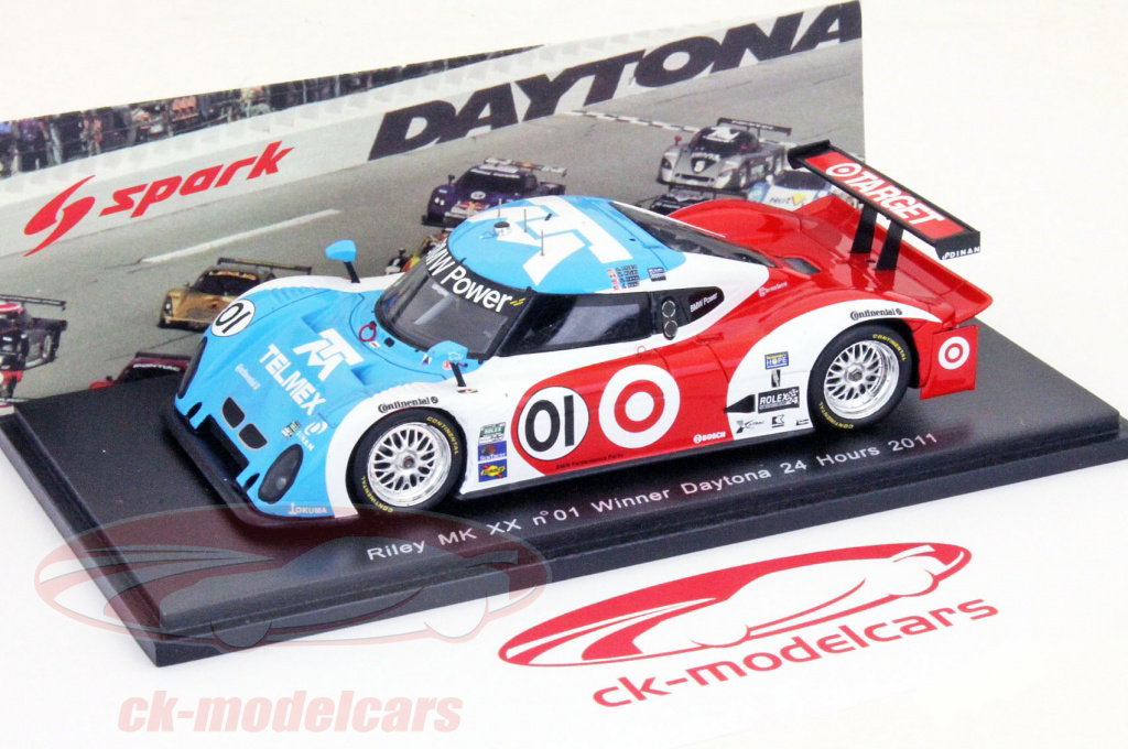 Spark 1:43 Riley MK XX #1 Winner 24h Daytona 2011 43DA11 model car ...