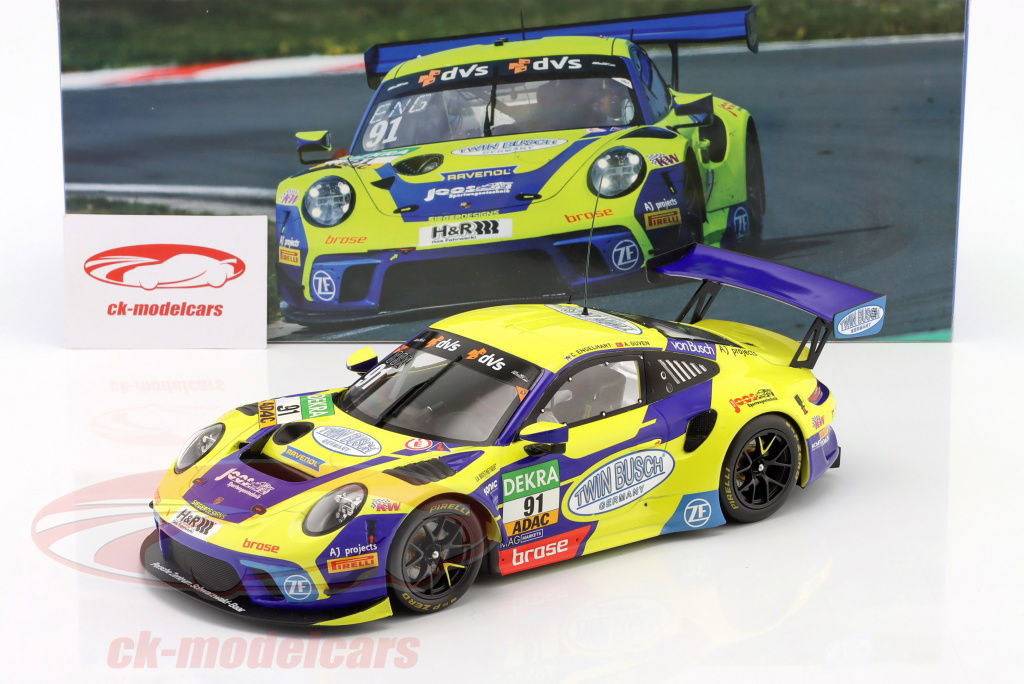Ixo 1:18 Porsche 911 GT3 R #91 ADAC GT Masters Vize Champions 2022 ...