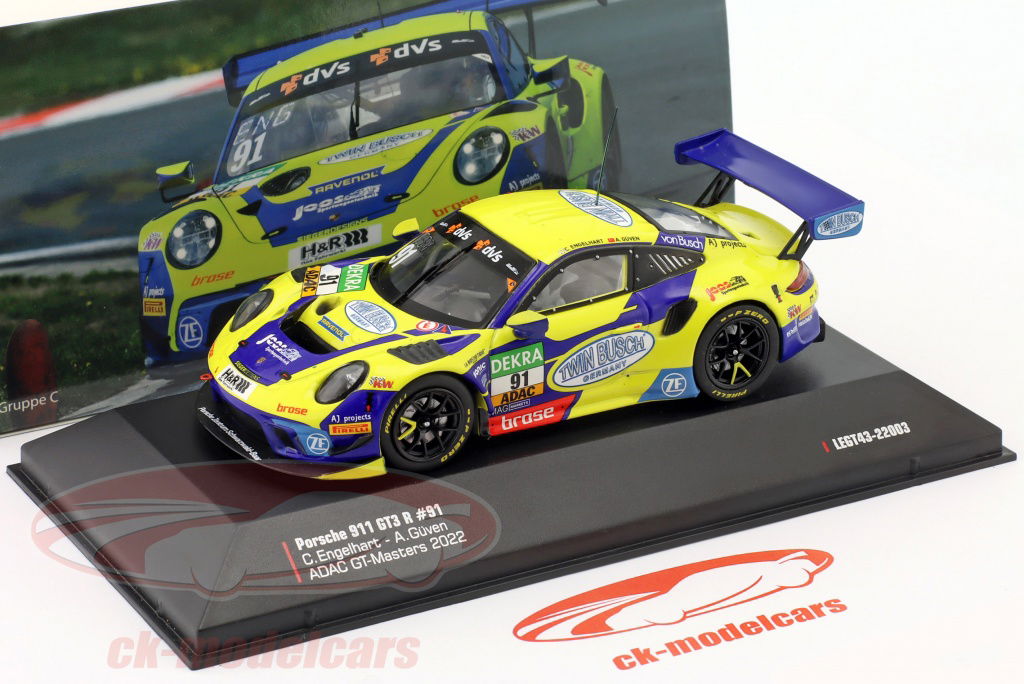 Ixo 1:43 Porsche 911 GT3 R #91 ADAC GT Masters Vize Champions 2022 ...