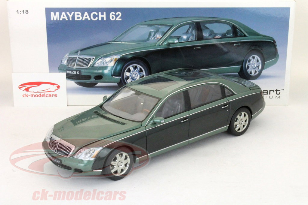 AUTOart 1:18 Maybach 62 LWB ireland green - ireland dark green 76161 ...