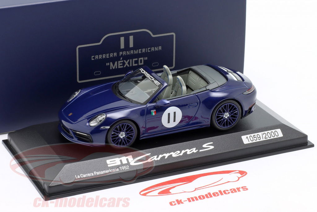Minichamps 1:43 Porsche 911 (992) Carrera S #11 Tribute Carrera ...