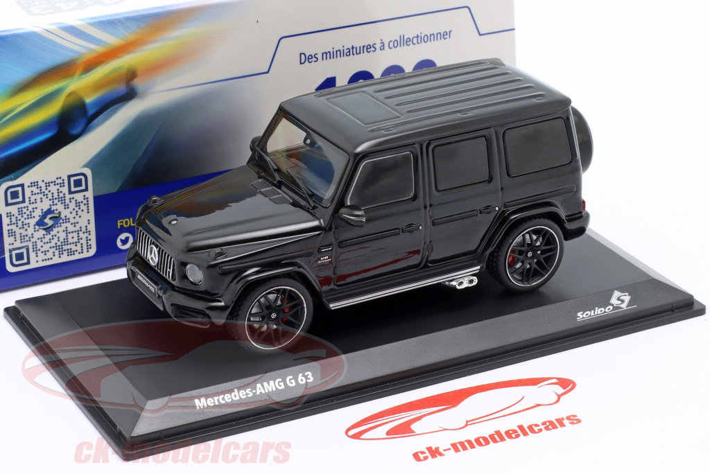 Solido 1:43 Mercedes-Benz G63 AMG year 2022 black metallic S4316702 ...