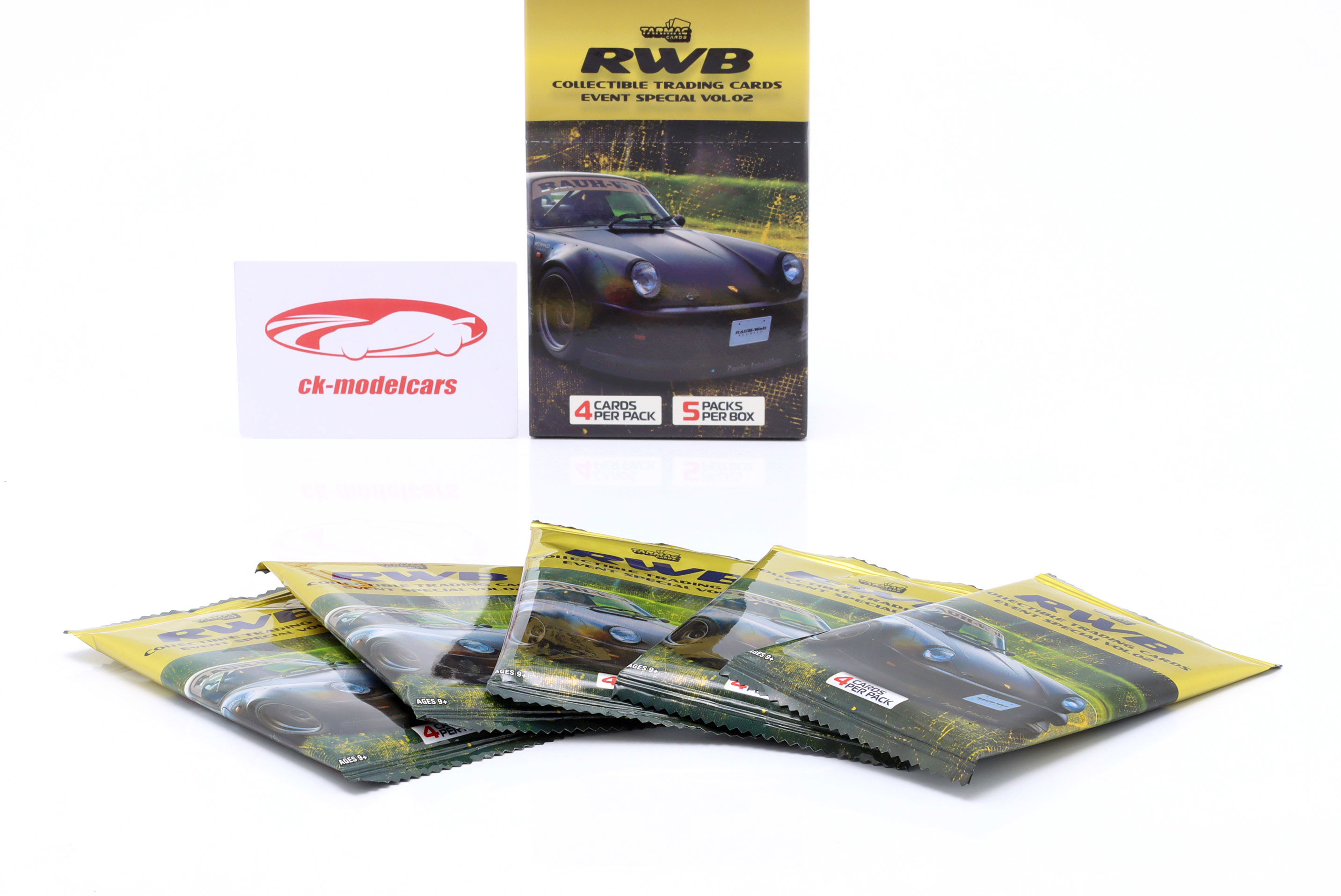 RWB Rauh-Welt Collectible Trading Cards Vol.02 (Box with 5 packs ...