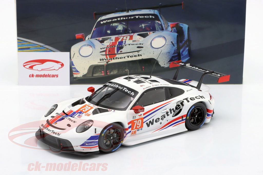 Ixo 1:18 2nd choice / Porsche 911 RSR-19 #79 2nd LMGTE-Am 24h LeMans ...