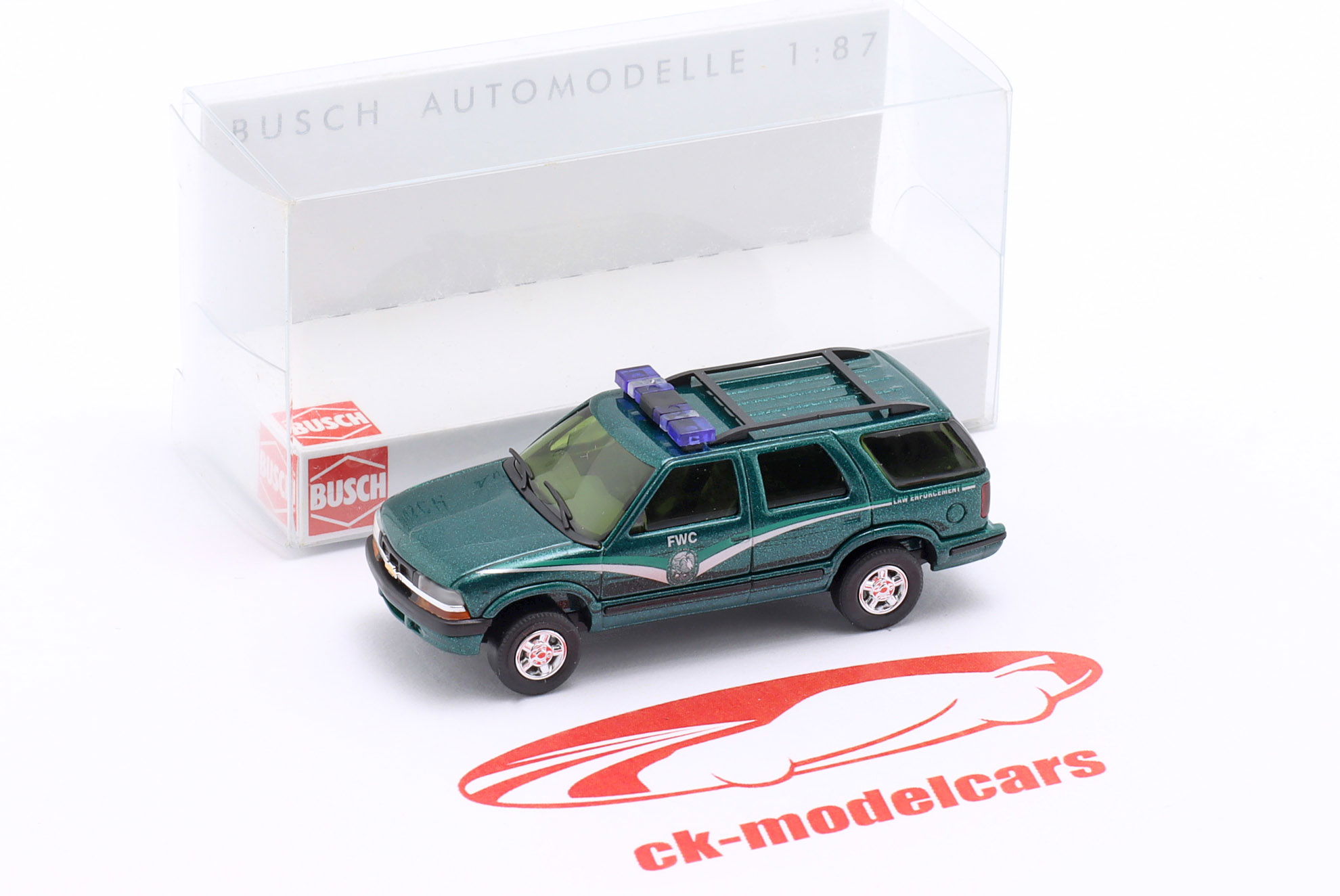 Busch 1:87 nature conservation organization Florida FWC green metallic ...