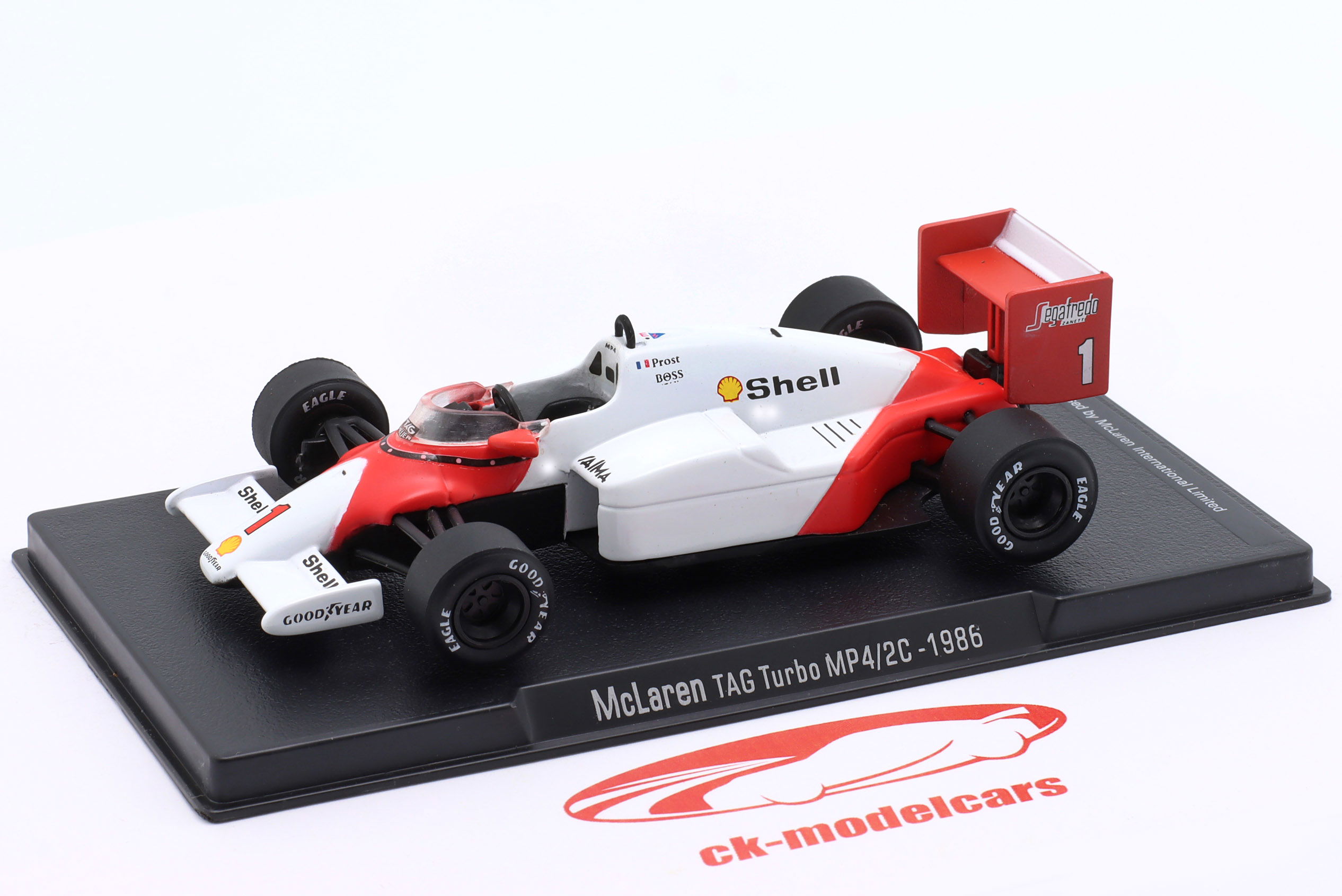 RBA Collectibles 1:43 2ème choix : Alain Prost McLaren MP4/2C #1 ...