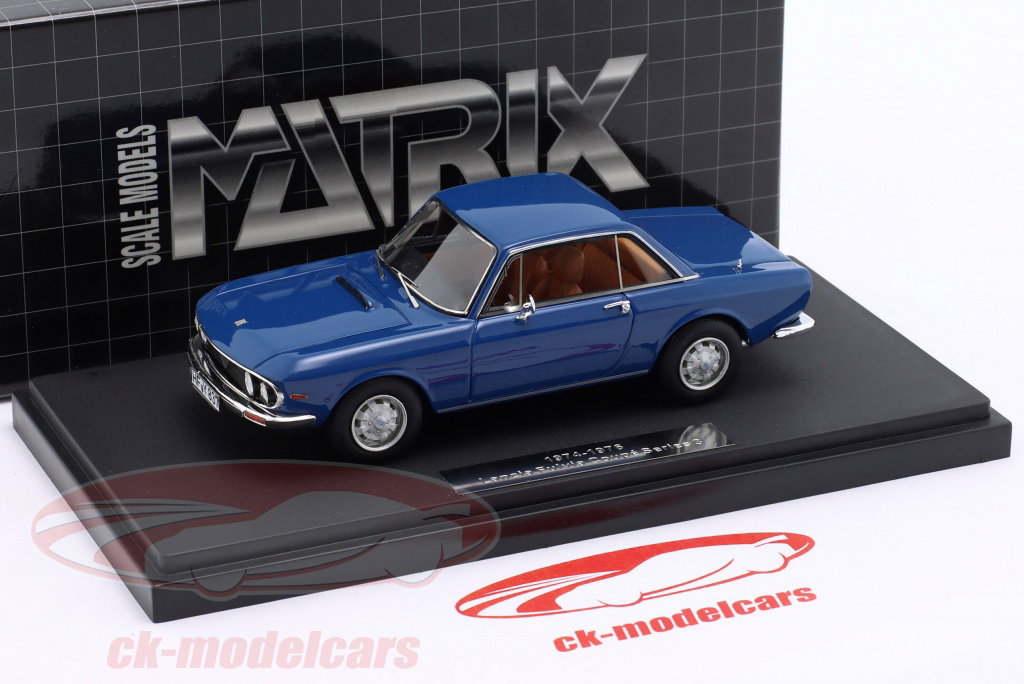 Matrix 1:43 Lancia Fulvia Coupe Series 3 1974-1976 blue MX31203-011 ...