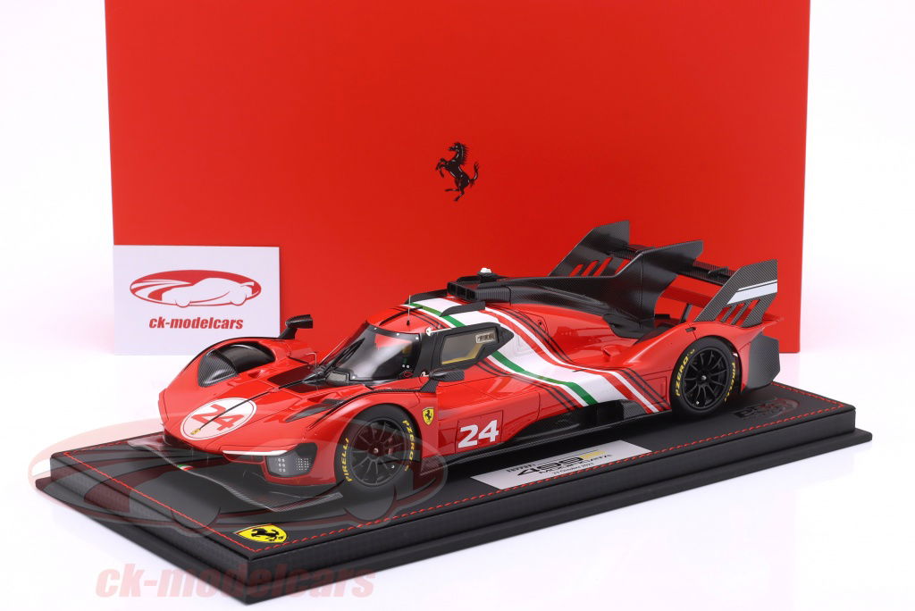 BBR Models 1:18 Ferrari 499P Modificata #24 Launch Version 2023 ...