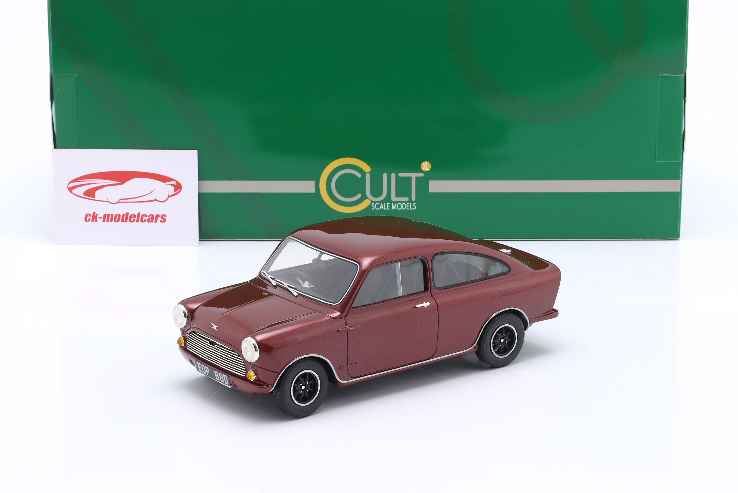 Cult Scale Models 1:18 Mini Broadspeed Year 1966-1968 red metallic ...