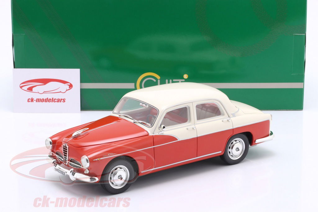 Cult Scale Models 1:18 Alfa Romeo 1900 Super Berlina Baujahr 1958 weiß ...