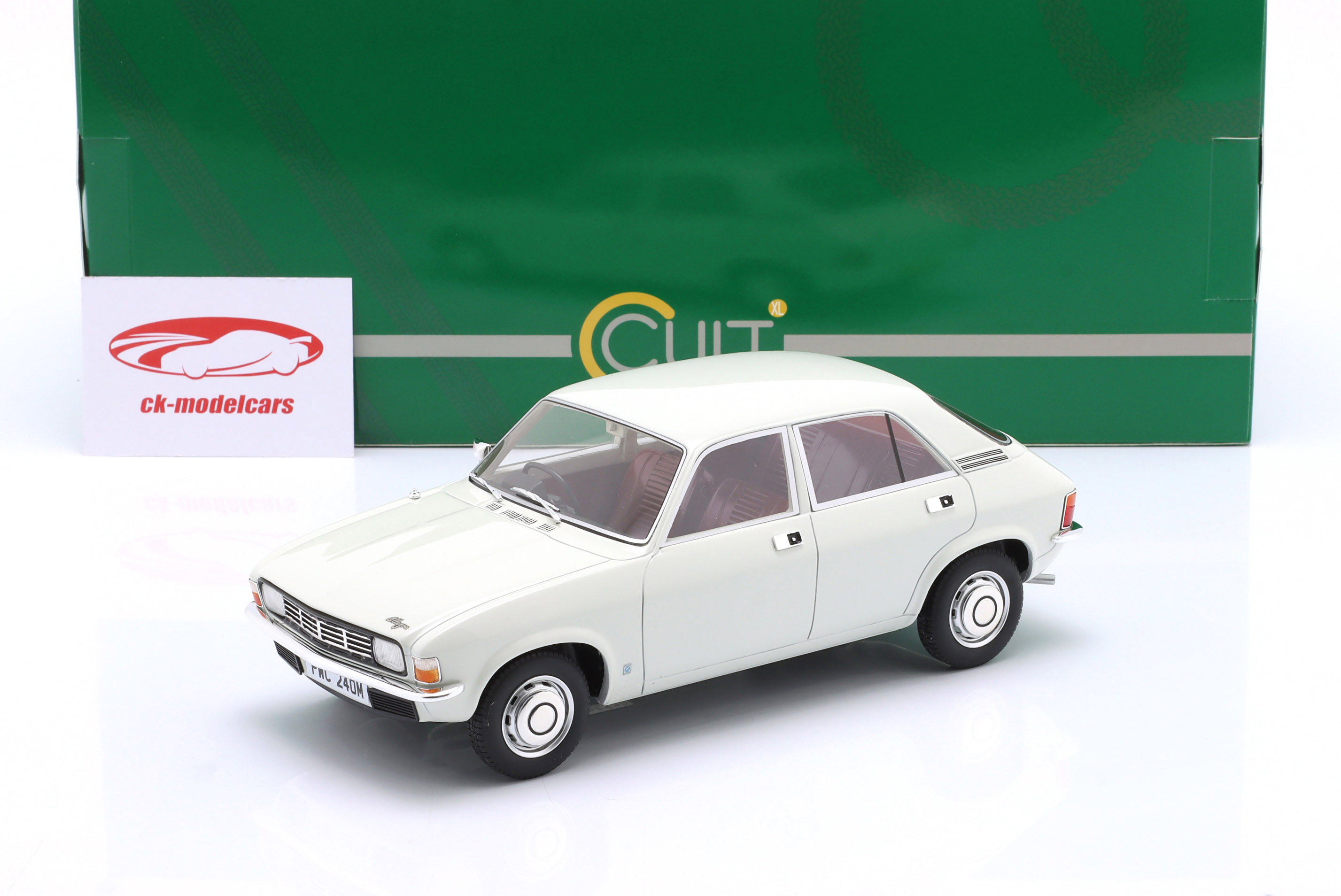 Cult Scale Models 1:18 Austin Allegro Baujahr 1973 gletscherweiß CML145 ...