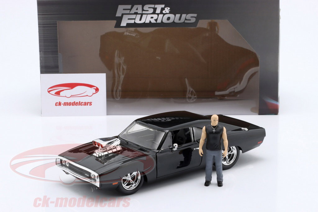 Jadatoys 1:24 Dom's Dodge Charger R/T 1970 film Fast & Furious (2001 ...