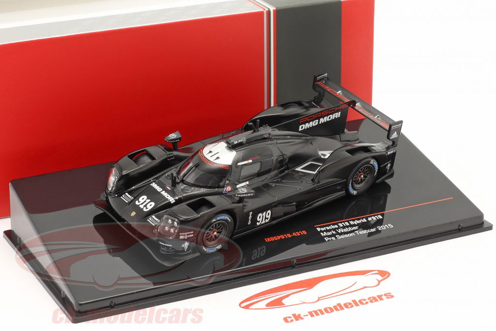 Ixo 1:43 Porsche 919 Hybride #919 Pré Saison Voiture d'essai 2015 M ...