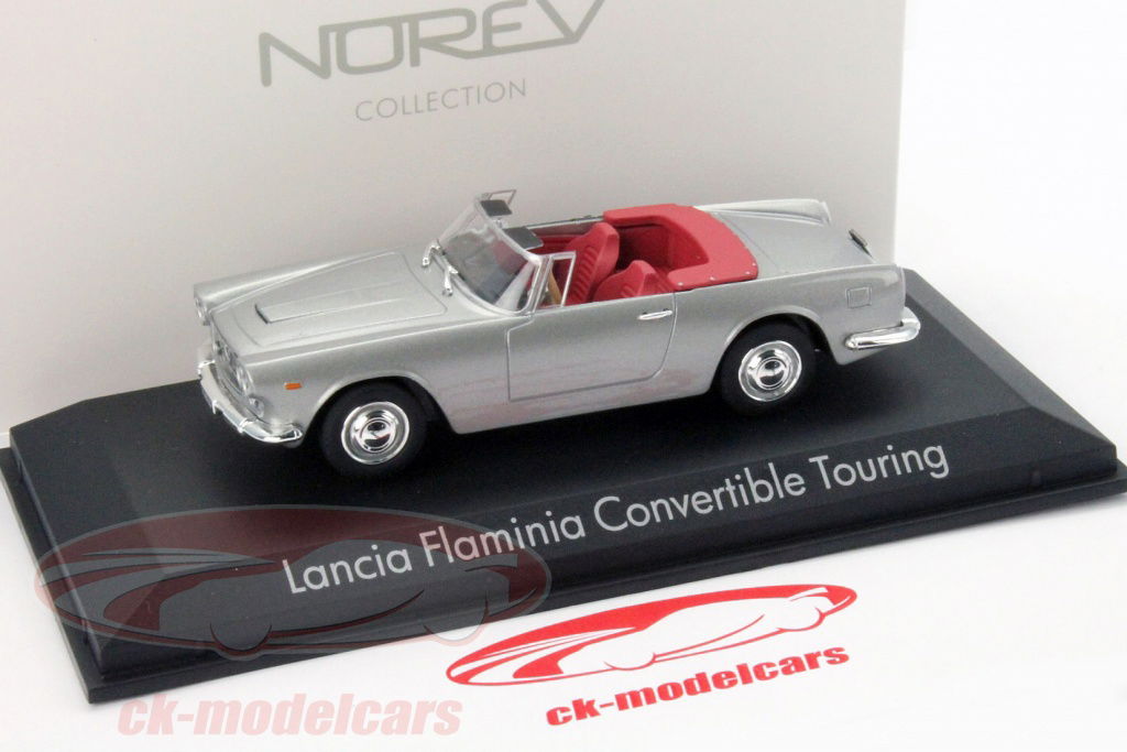 Norev 1:43 Lancia Flaminia Convertible Touring silver / 2nd choice ...