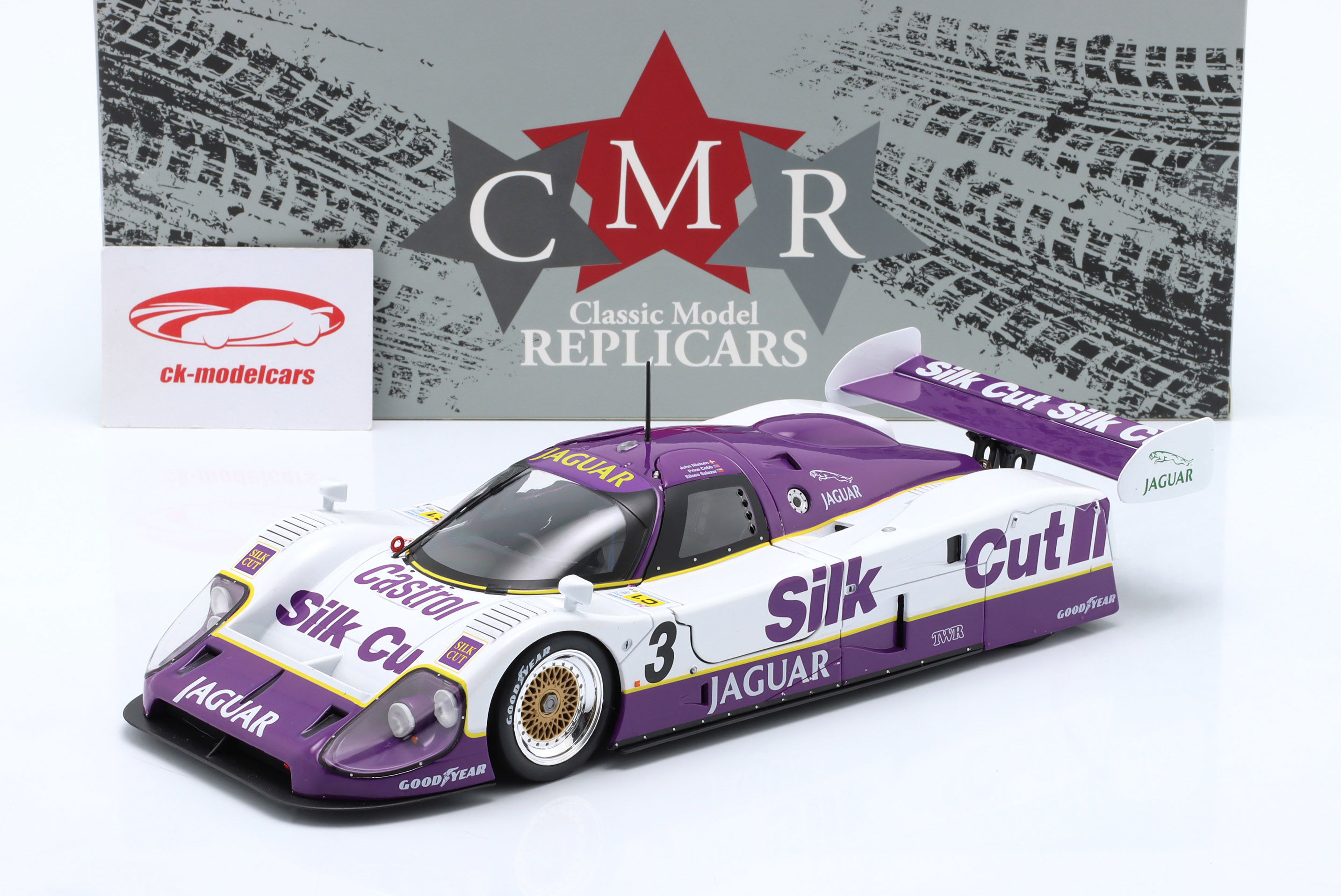 CMR 1:18 2nd choice/ Jaguar XJR-12 #3 Winner 24h LeMans 1990 Nielsen ...