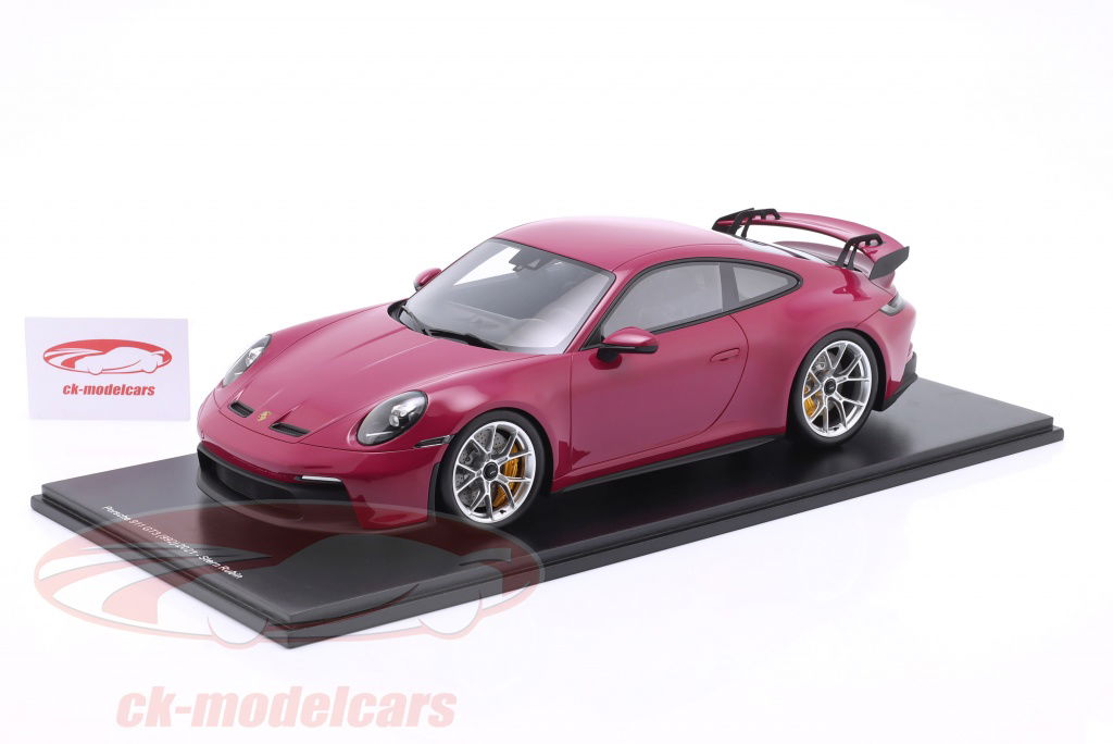 Schuco 1:12 Porsche 911 (992) GT3 Year 2021 ruby star 450047300 model ...