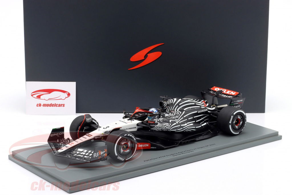 Spark 1:18 Daniel Ricciardo AlphaTauri AT04 #3 Las Vegas GP Formula 1 ...