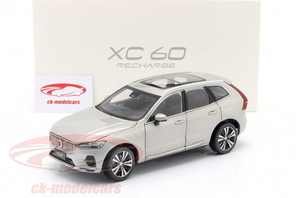 Paudi 1:18 Volvo XC60 Recharge year 2022 silver 22-183-4474 model car ...