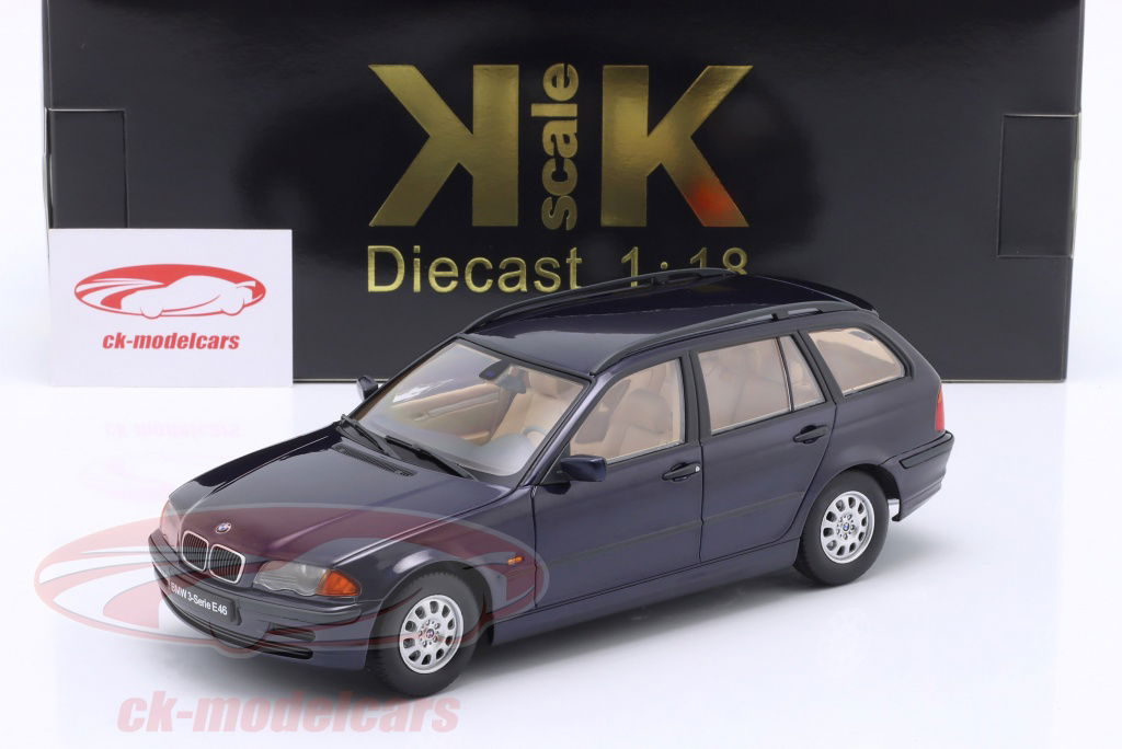 KK-Scale 1:18 BMW Serie 3 E46 Touring Año de construcción 1999 azul ...