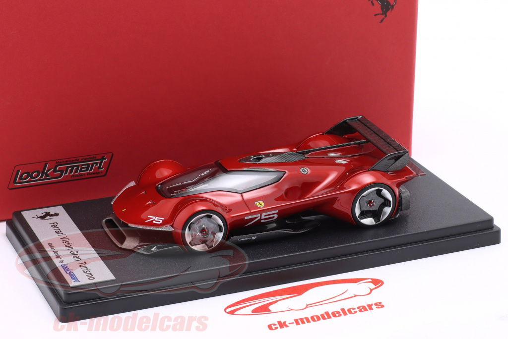 LookSmart 1:43 Ferrari Vision Gran Turismo Baujahr 2024 magma rot ...
