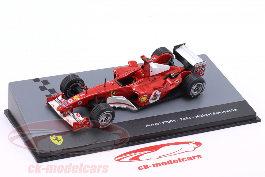 Altaya 1:43 Michael Schumacher Ferrari F2004 #1 formule 1 ...