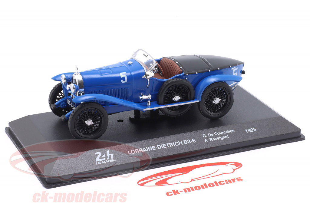 Altaya 1:43 Lorraine-Dietrich B3-6 #5 Sieger 24h LeMans 1925 Rossignol ...