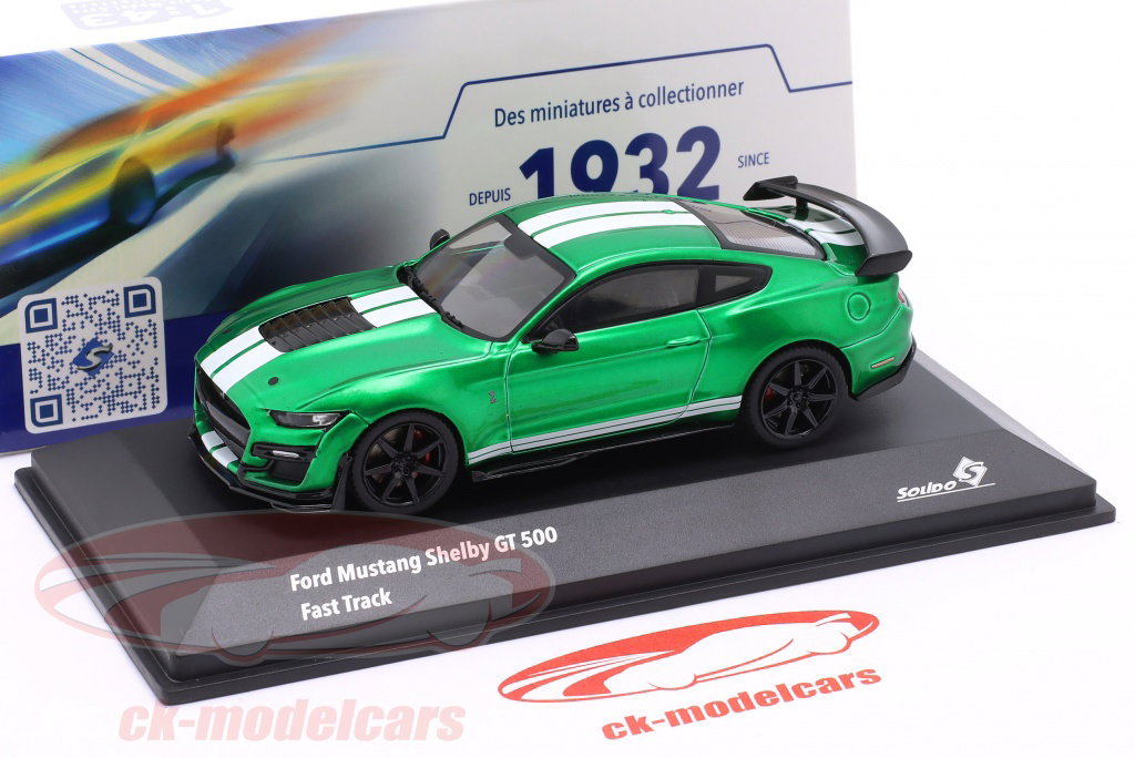Solido 1:43 Ford Mustang Shelby GT500 Fast Track 2020 grün metallic ...