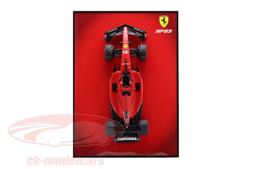 Maisto 1:10 Charles Leclerc Ferrari SF-23 #16 in the picture frame ...
