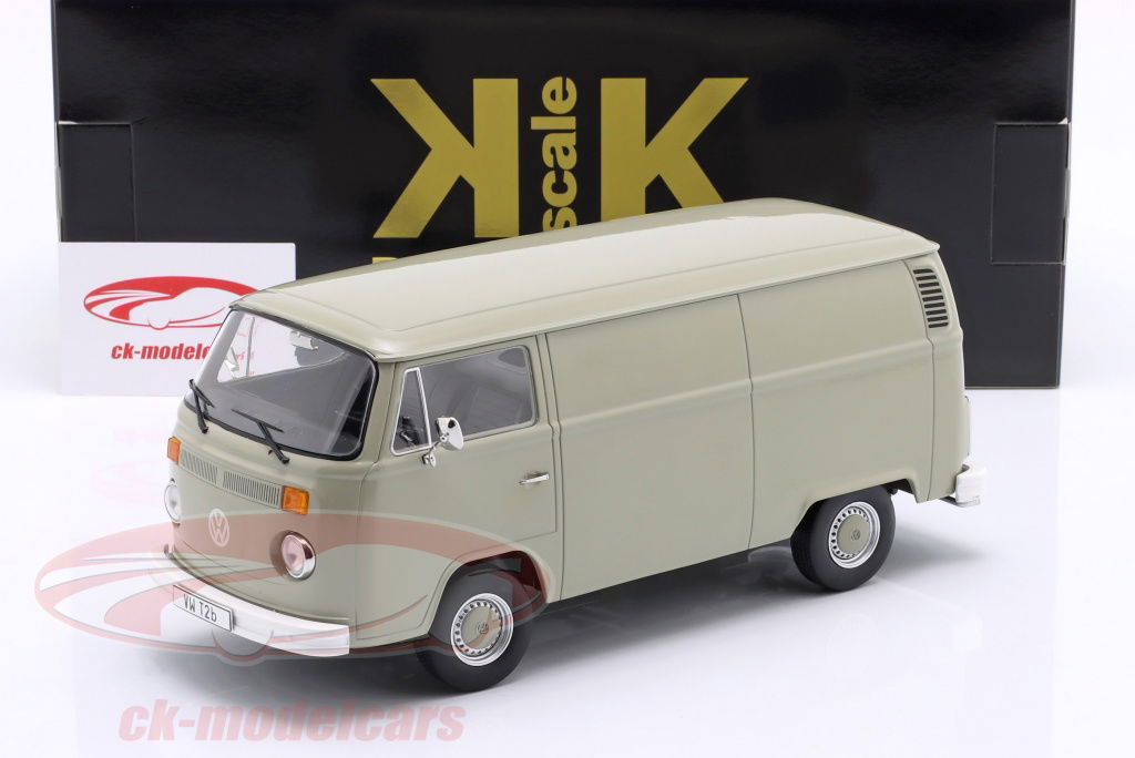 KK-Scale 1:18 Volkswagen VW T2b Bus year 1972 light grey KKDC181411 ...