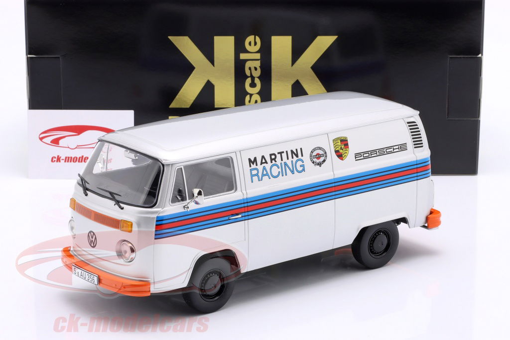 KK-Scale 1:18 Volkswagen VW T2b Bus Porsche Martini Racing Year of ...