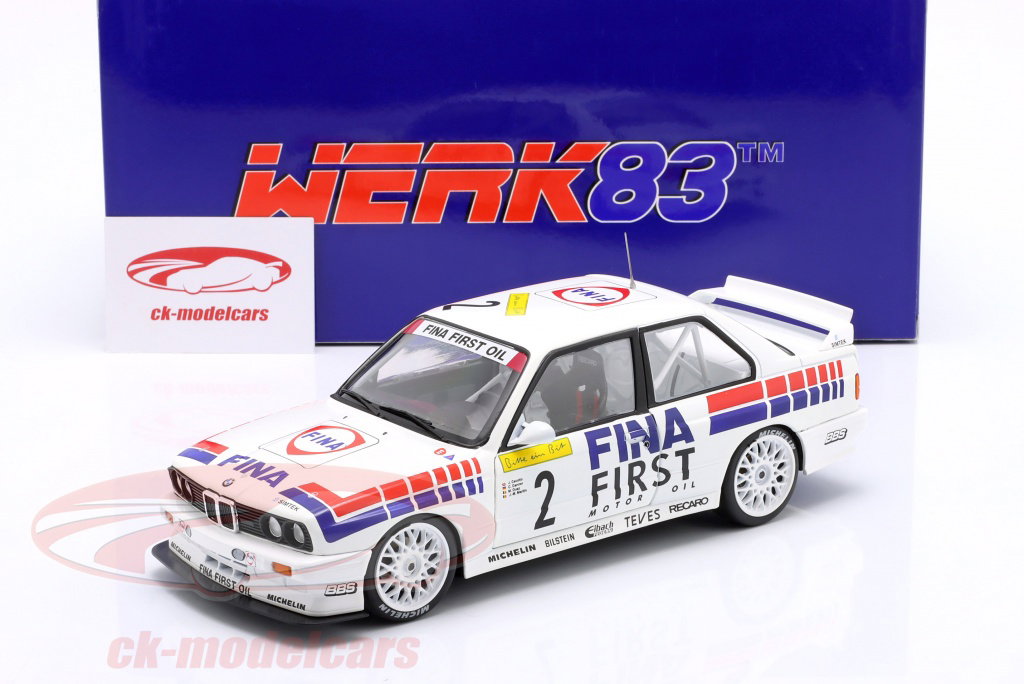 WERK83 1:18 BMW M3 E30 #2 Winner 24h Nürburgring 1992 FINA Motorsport ...