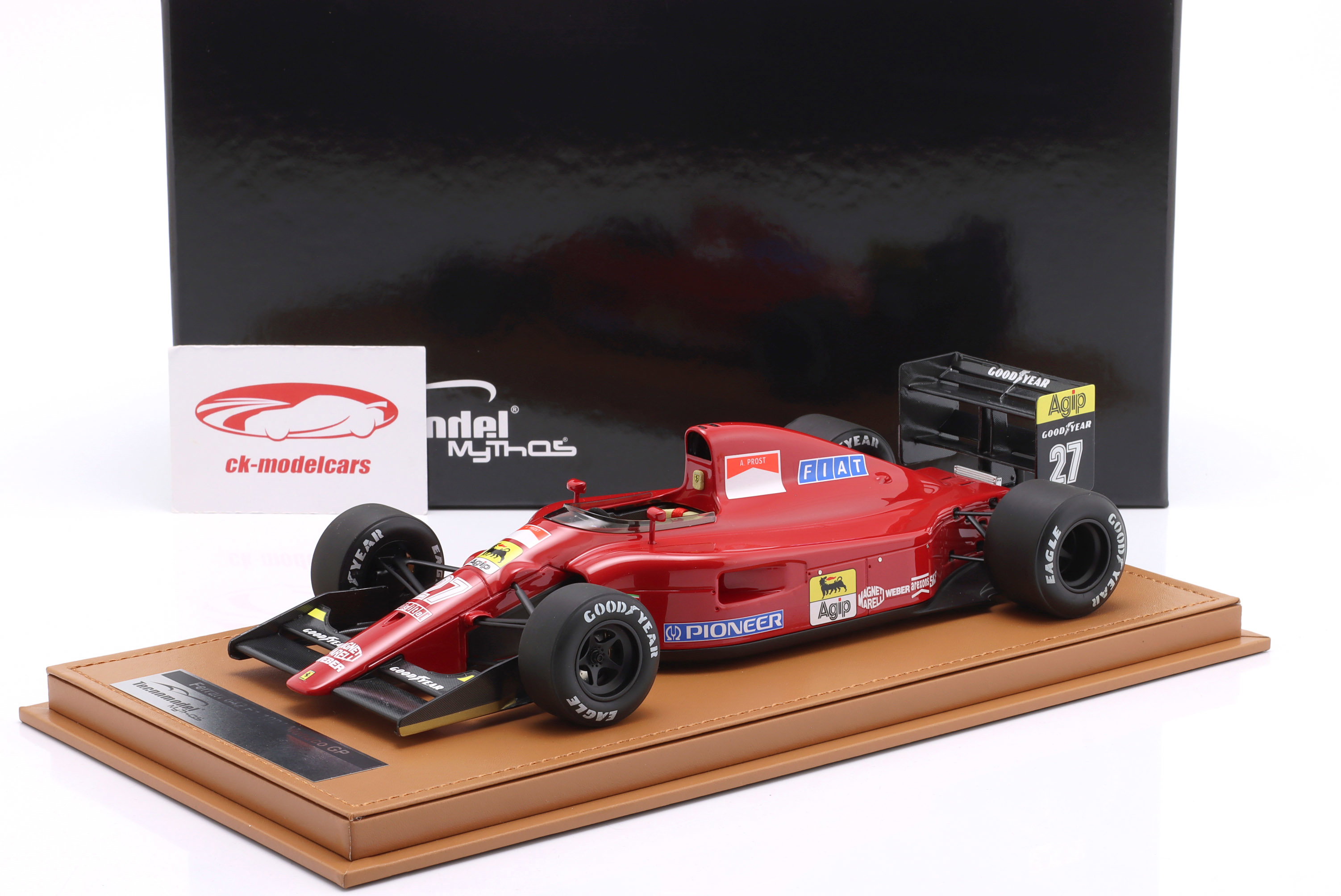 Tecnomodel 1:18 Alain Prost Ferrari 642 #27 5th Monaco GP Formula 1 ...