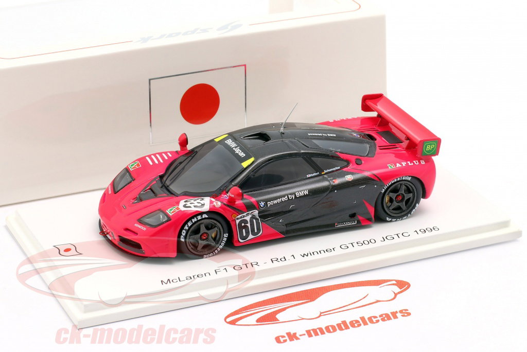 Spark 1:43 McLaren F1 GTR #60 Sieger Suzuka JGTC 1996 Schumacher ...